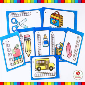 Back to School Measurement Math Center - United Teaching