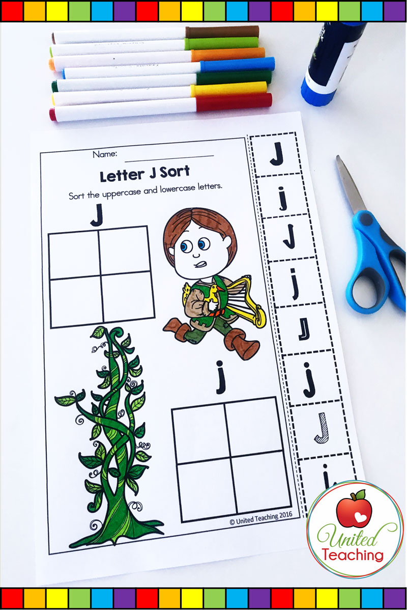 Jack and the Beanstalk Fairy Tale No Prep Activities - United Teaching