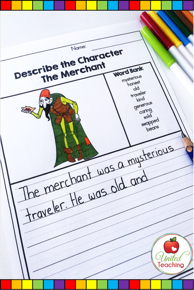 Jack and the Beanstalk Fairy Tale No Prep Activities - United Teaching