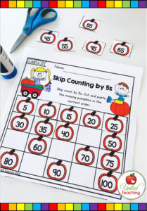 FALL MATH ACTIVITIES (1ST GRADE) - United Teaching