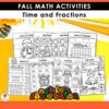 Fall Math Activities 1st Grade Packet - United Teaching