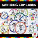 Subitizing Clip Cards - United Teaching