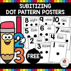 Subitizing Dot Pattern Posters - United Teaching