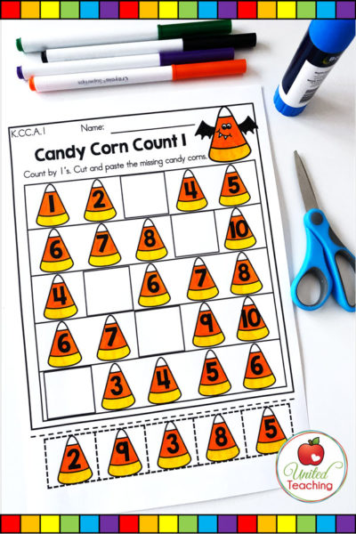 Halloween Math Activities (Kindergarten) - United Teaching