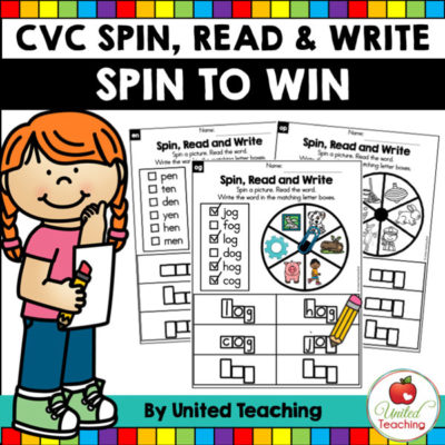 Spin to Win CVC Games - United Teaching
