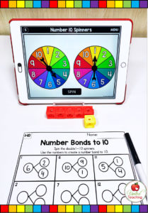 Numbers 1-100 Digital Spinner Math Activities Part 1 - United Teaching