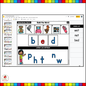 CVC WORD BUILDING MATS AND ACTIVITIES - United Teaching