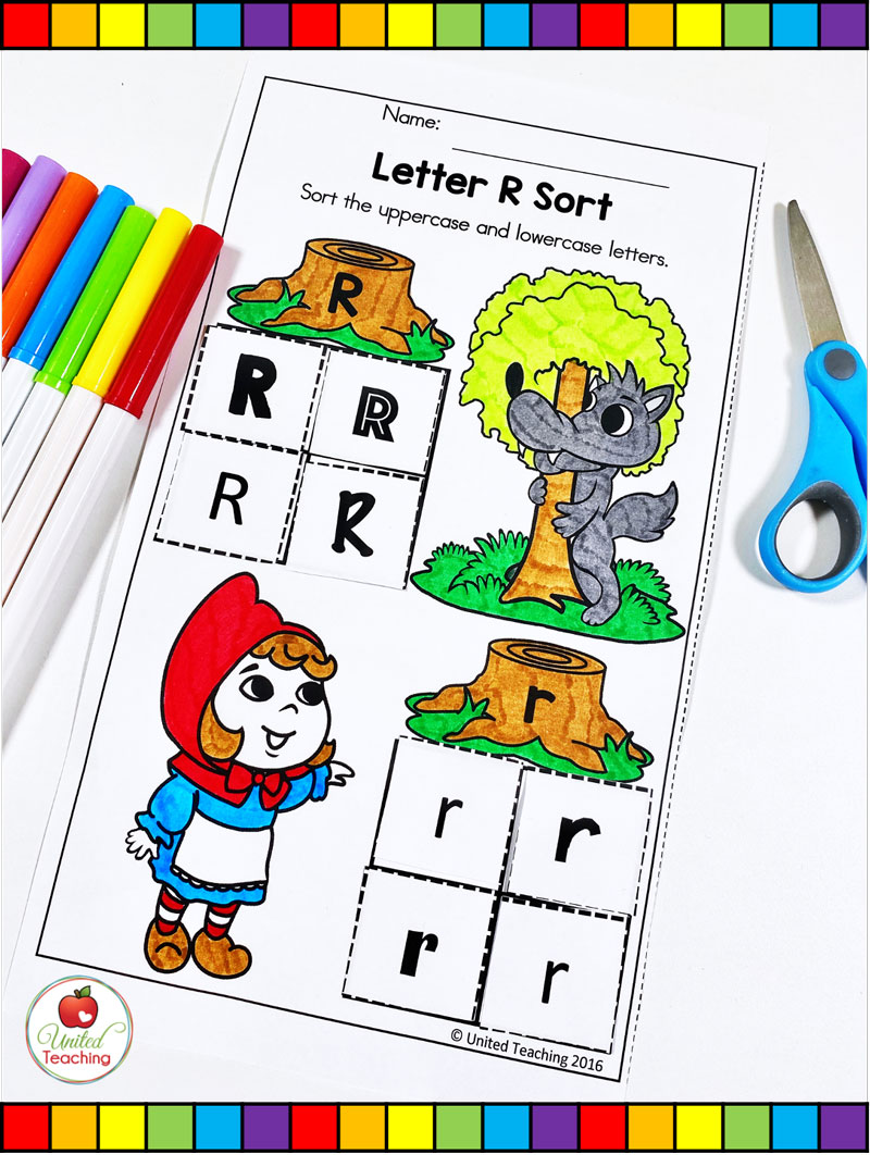 Little Red Riding Hood Fairy Tale Activities - United Teaching