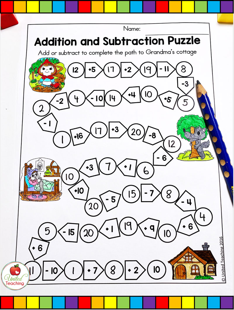 Little Red Riding Hood Fairy Tale Activities - United Teaching