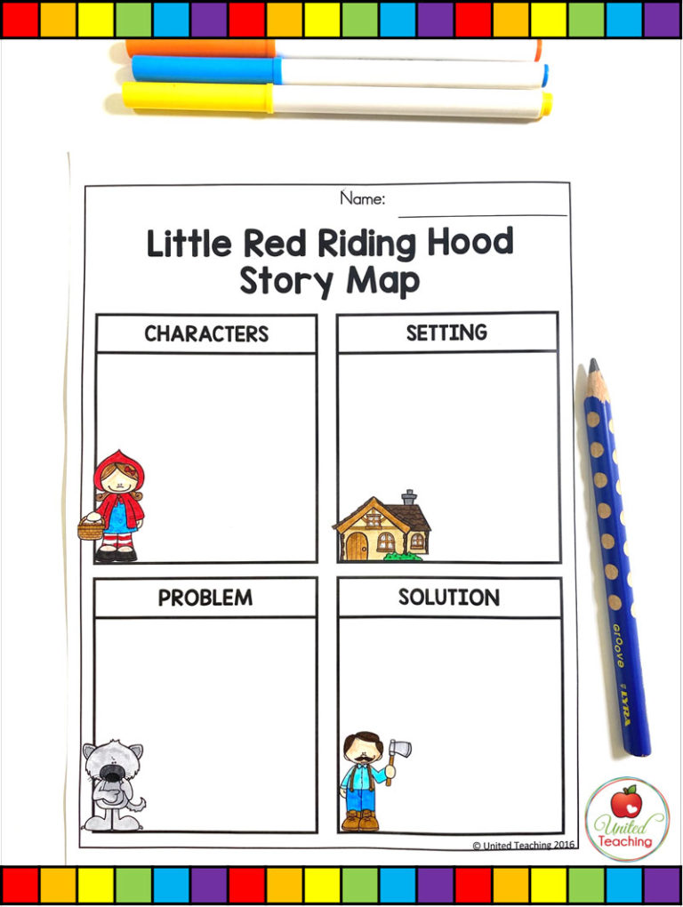 Little Red Riding Hood Fairy Tale Activities - United Teaching