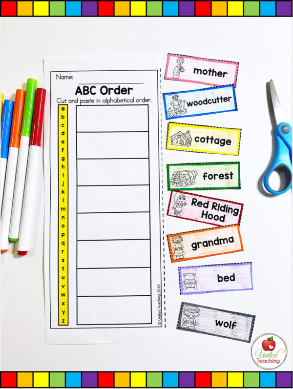 Little Red Riding Hood Fairy Tale Activities - United Teaching