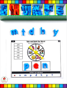 CVC WORD BUILDING MATS AND ACTIVITIES - United Teaching