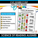 CVC Words Sound It Out Packet - United Teaching