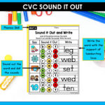CVC Words Sound It Out Packet - United Teaching