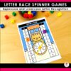 Alphabet Animal Letter Race Spinner Games - United Teaching