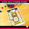 Alphabet Animal Letter Race Spinner Games - United Teaching
