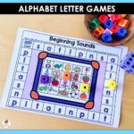 Alphabet Dice and Spinner Games - United Teaching