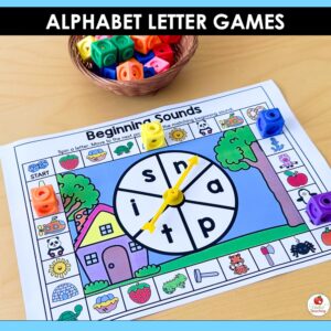 Alphabet Dice and Spinner Games - United Teaching