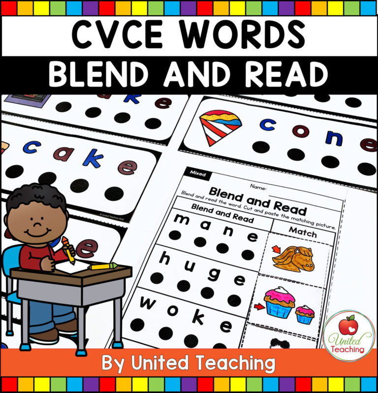 CVCE Words Blend and Read - United Teaching CVCE Words Blend and Read - United Teaching