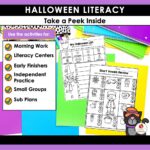 Halloween Literacy Activities for 1st Grade - United Teaching