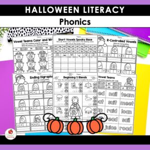 Halloween Literacy Activities for 1st Grade - United Teaching