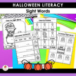 Halloween Literacy Activities Kindergarten Packet - United Teaching