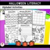 Halloween Literacy Activities Kindergarten Packet - United Teaching
