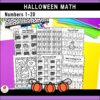 Halloween Math Activities Kindergarten Packet - United Teaching
