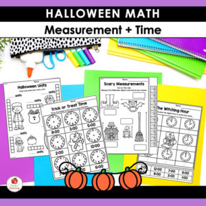 Halloween Math Activities Kindergarten Packet - United Teaching