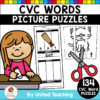 CVC Word Picture Puzzles - United Teaching
