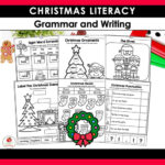 Christmas Literacy Worksheets Kindergarten Packet - United Teaching