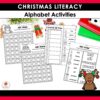 Christmas Math and Literacy Activities 1st Grade Bundle - United Teaching
