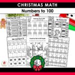 Christmas Math Activities 1st Grade Packet - United Teaching