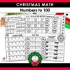 Christmas Math and Literacy Activities 1st Grade Bundle - United Teaching