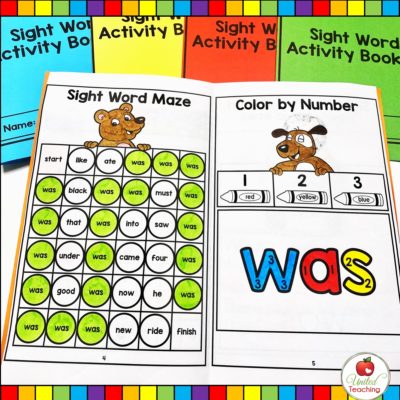 Sight Word Books (Primer) - United Teaching