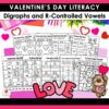 Valentine's Day Literacy Activities 1st Grade Packet - United Teaching