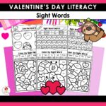 Valentine's Day Literacy Activities 1st Grade Packet - United Teaching