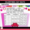 Valentine's Day Math Activities 1st Grade Packet - United Teaching
