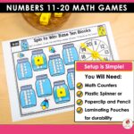 Math Games for Numbers to 20 - United Teaching