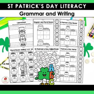St. Patrick's Day Literacy Activities 1st Grade Packet - United Teaching