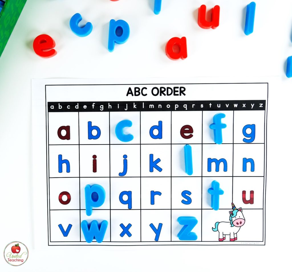 Alphabet Missing Letters Fun Themes Bundle - United Teaching
