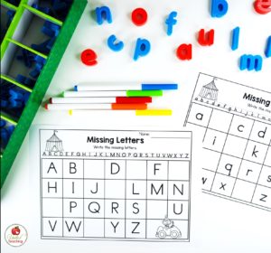 Alphabet Missing Letters Fun Themes Bundle - United Teaching