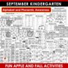 September Math and Literacy Activities for Kindergarten - United Teaching