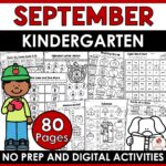 September Math and Literacy Activities for Kindergarten - United Teaching