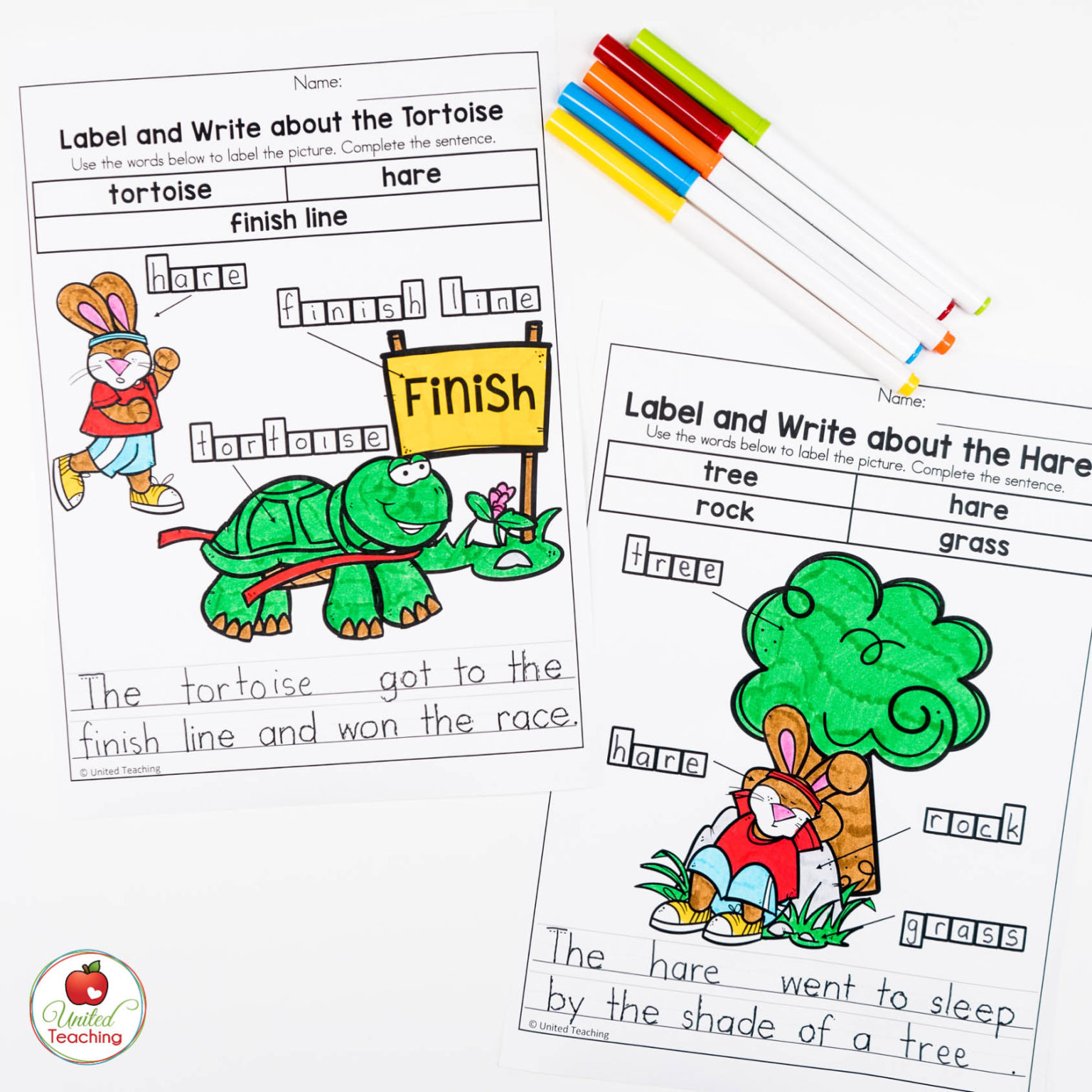 The Tortoise and the Hare Activities - United Teaching