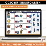 October Math and Literacy Activities for Kindergarten - United Teaching