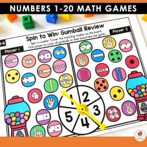 Math Games for Numbers 1 to 20 Bundle - United Teaching