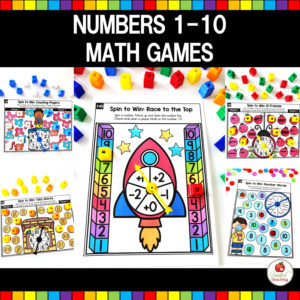 Numbers 1-20 Counting and Number Sense Math Games Bundle - United Teaching