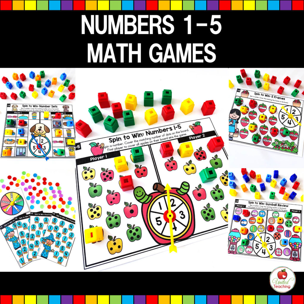 Numbers 1-20 Counting and Number Sense Math Games Bundle - United Teaching