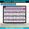 January Math and Literacy Activities for Kindergarten - United Teaching
